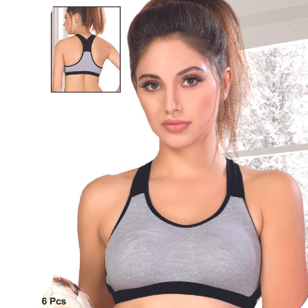 SPORTS T Back Brassiere Single Box Packing Milton